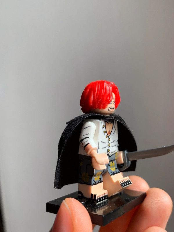 Custom One Piece Shanks Anime Minifigure Custom Lego | Grailed