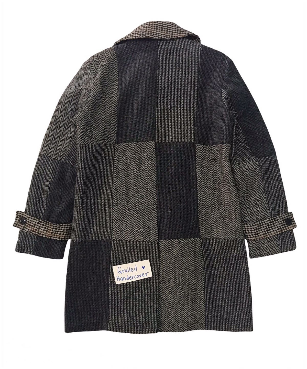 Harris Tweed Vtg Merci Marche Harris Tweed Nice Patches 100% Wool ...