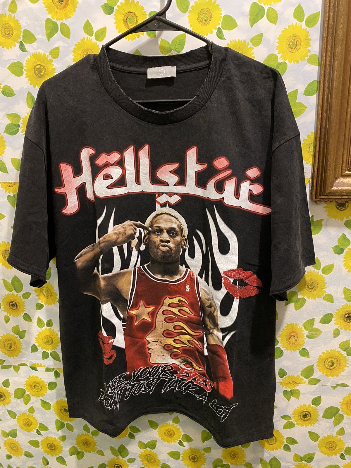 HELLSTAR Hellstar Dennis Rodman Tee Size Large | Grailed