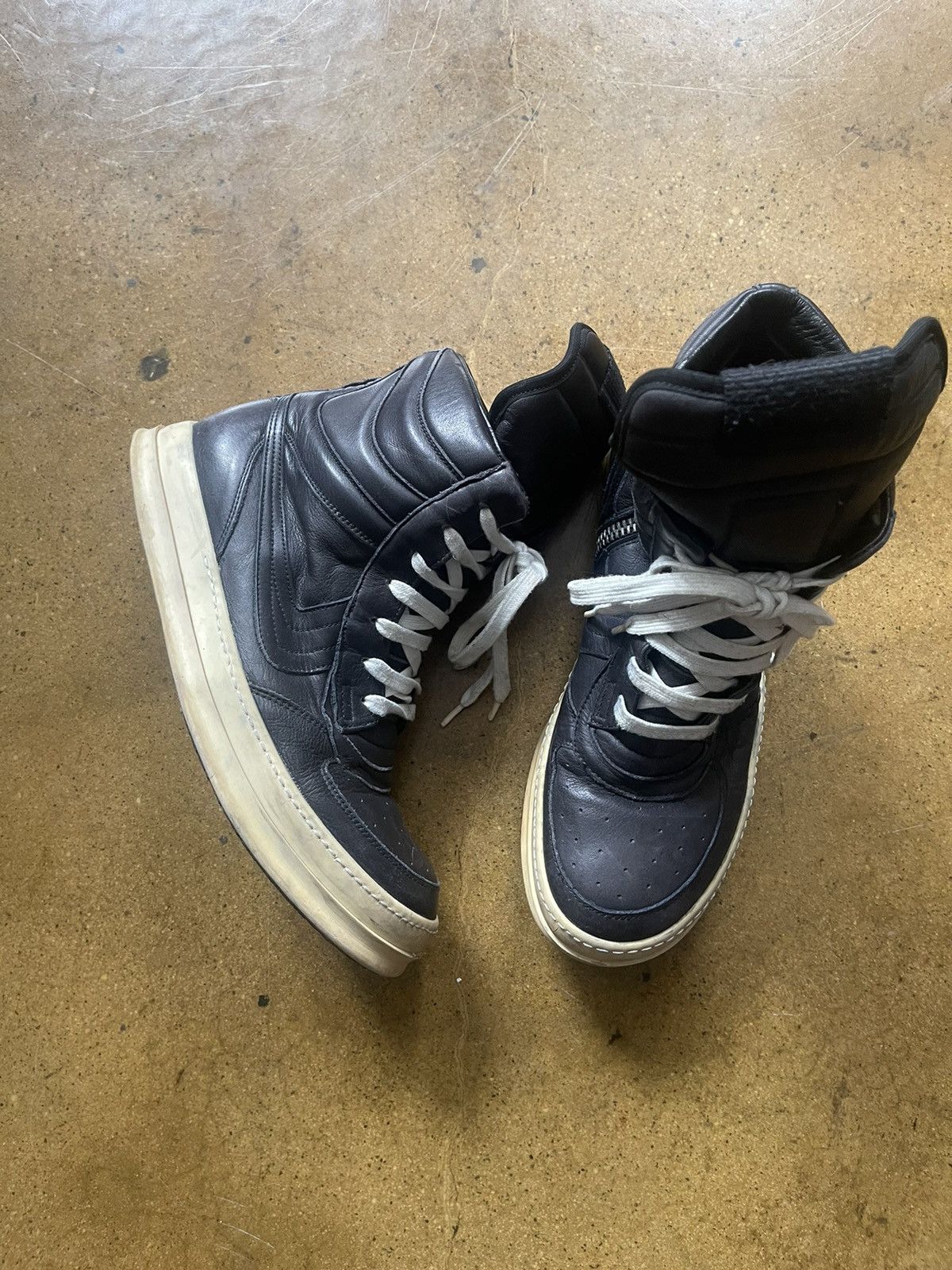 Rick Owens Rick Owens Dunks Black 44 (11) | Grailed