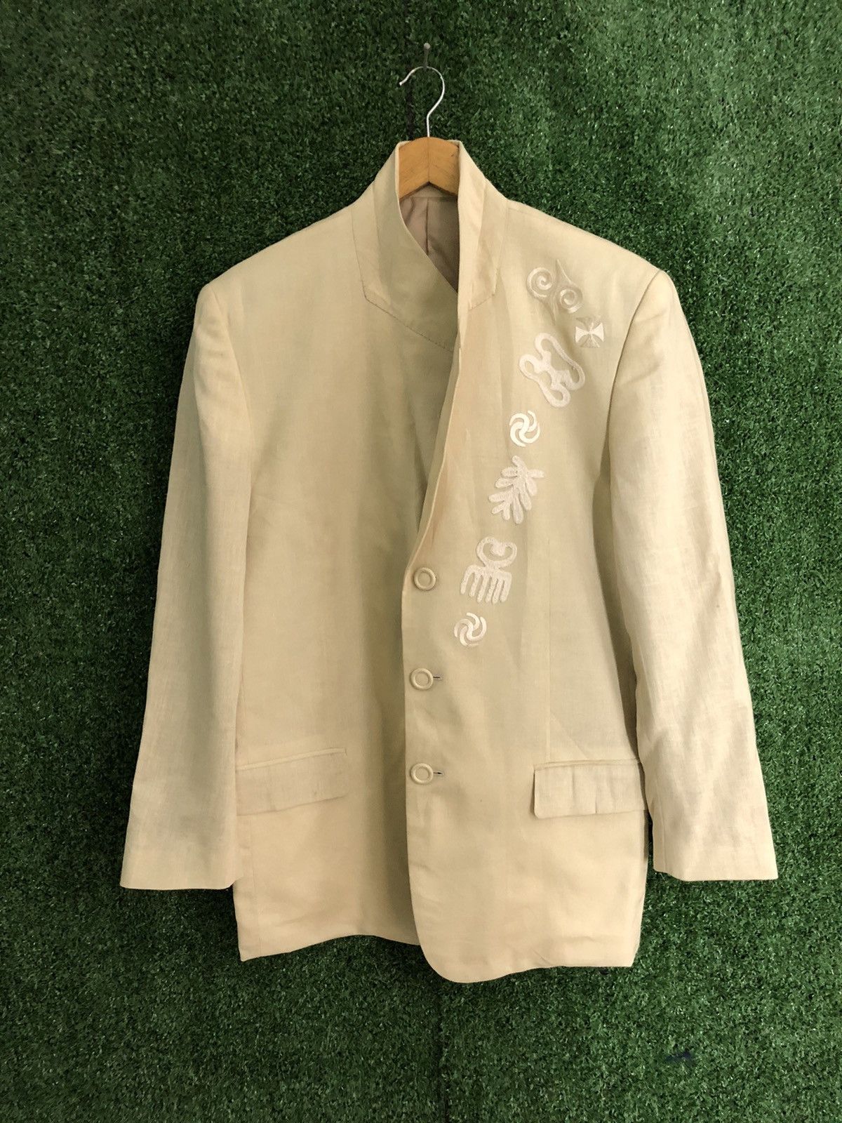 Kansai Yamamoto 🔥RARE VINTAGE KANSAI O2 DAVID BOWIE DESIGN EMBROIDERY ...