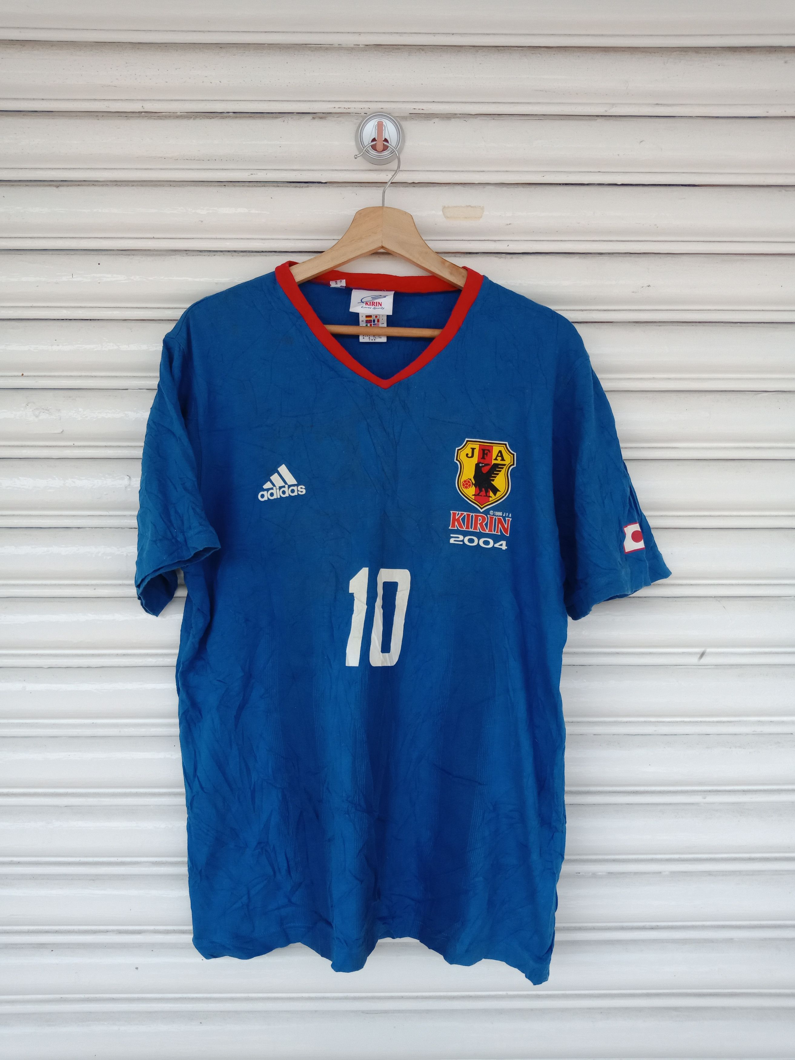Adidas × Soccer Jersey × Vintage 2004 Adidas Kirin Japan World Cup ...