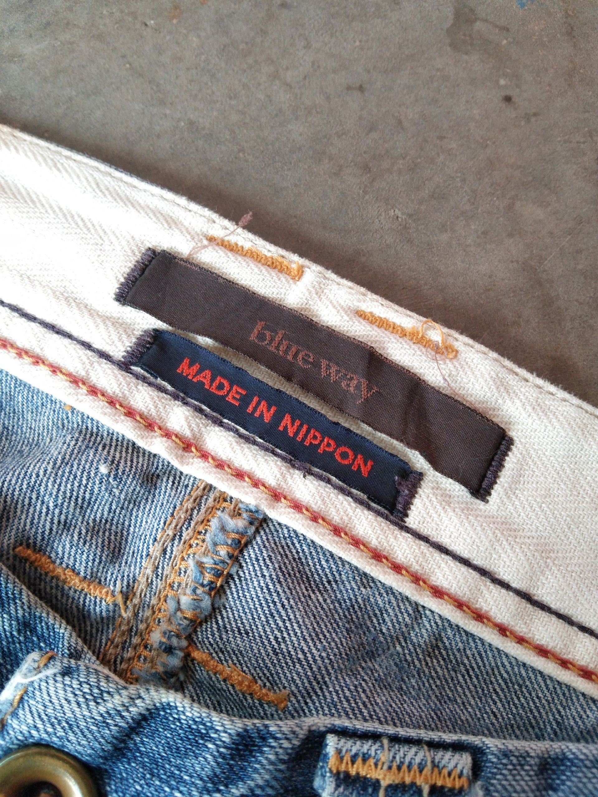 Japanese Brand × Jean × Vintage Vintage Japanese Brand Blue Way ...