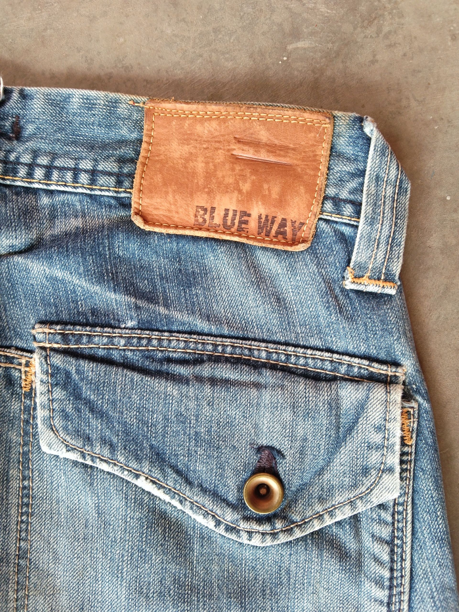 Japanese Brand × Jean × Vintage Vintage Japanese Brand Blue Way ...