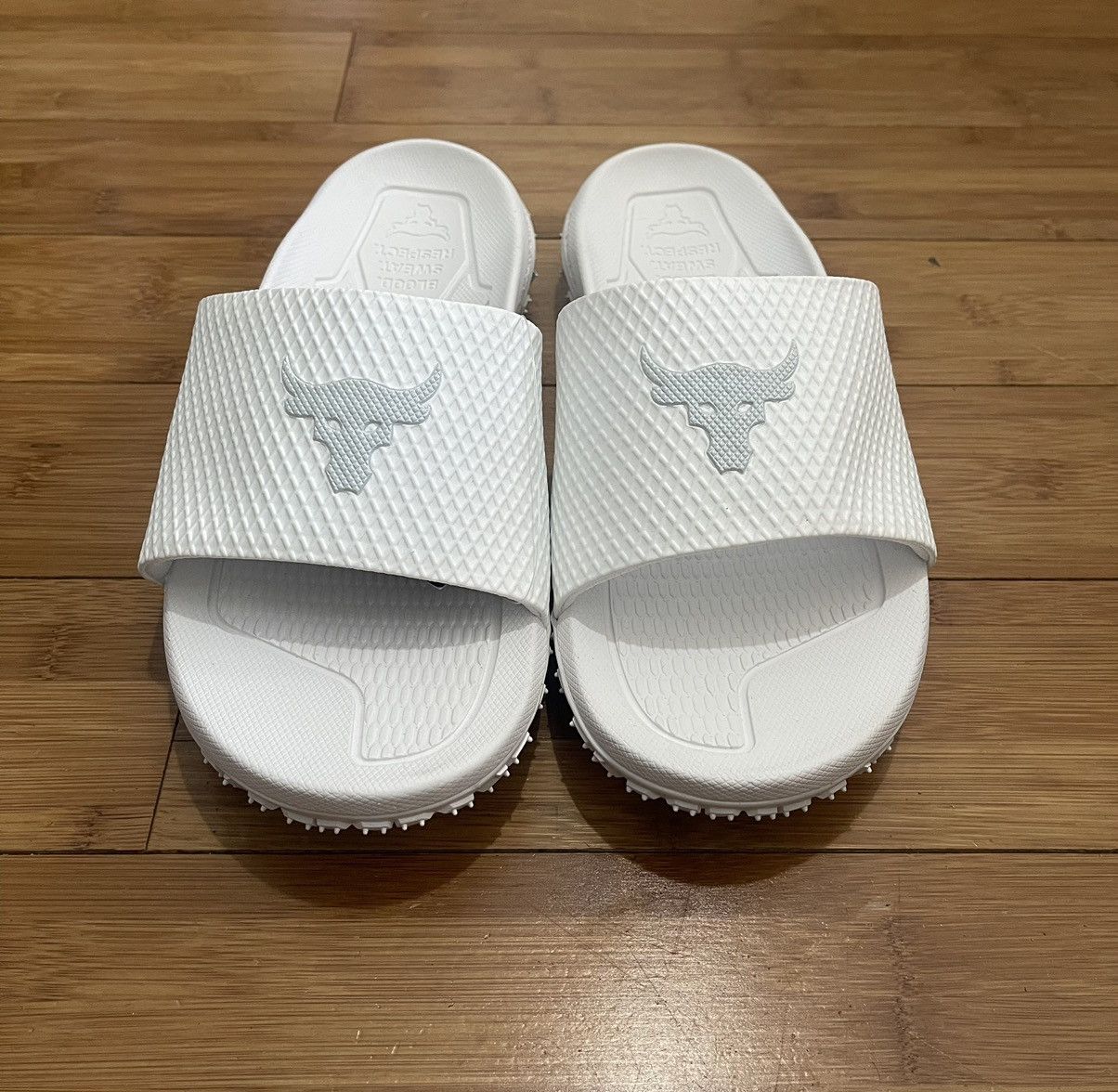 Under Armour Under Armour Project Rock Michelin Slide Sandals White ...