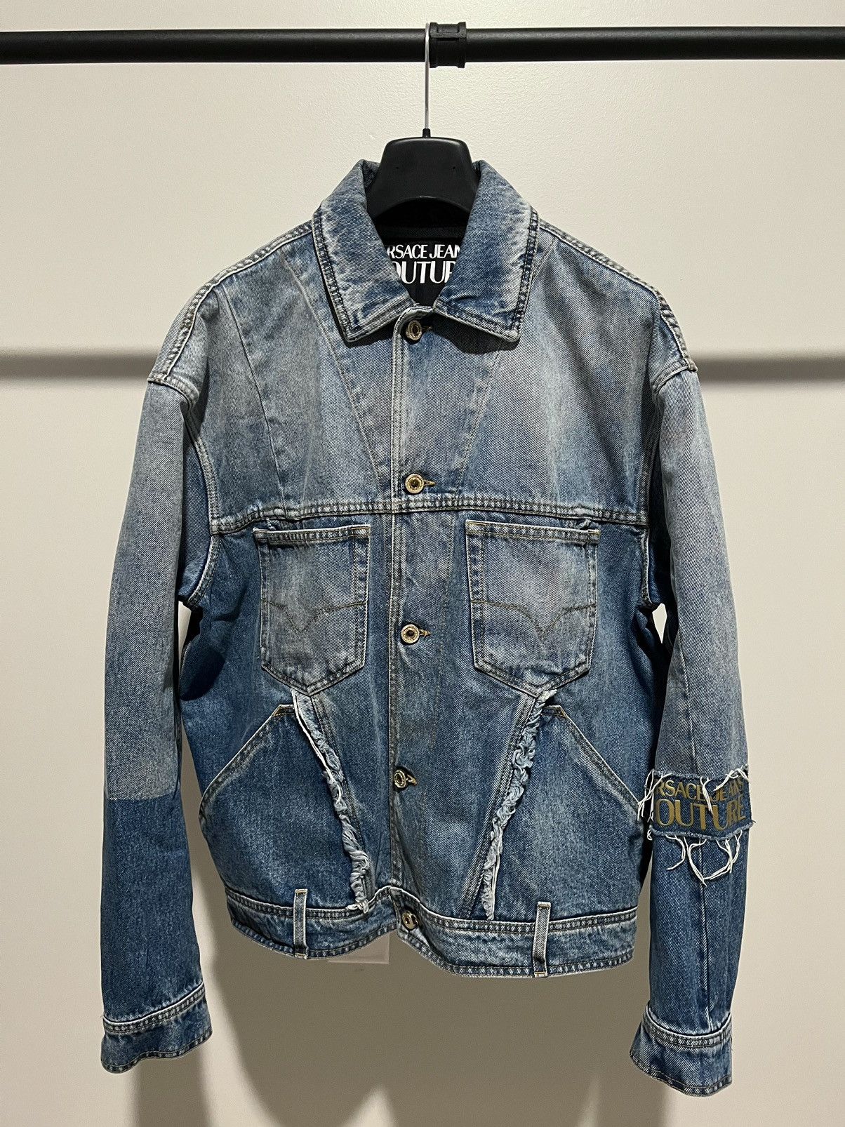 Versace Versace Jeans Couture Denim Jacket | Grailed