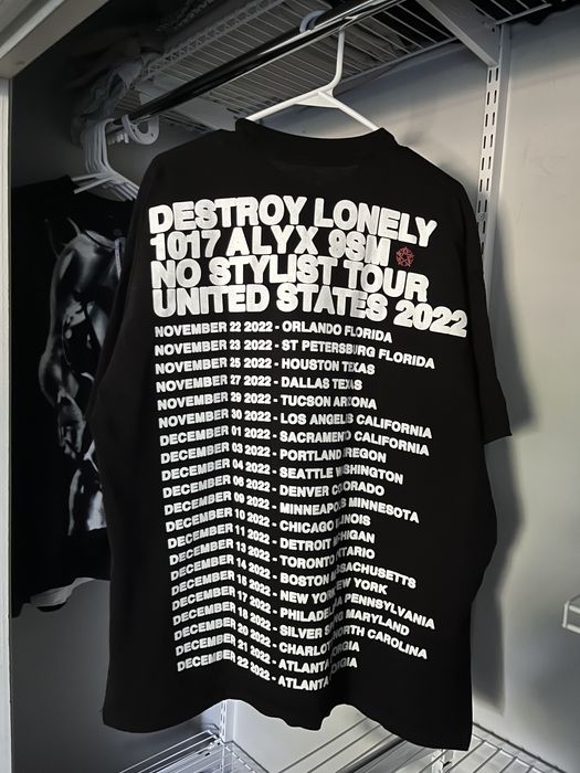 Playboi Carti Destroy Lonely no stylist tour merch | Grailed
