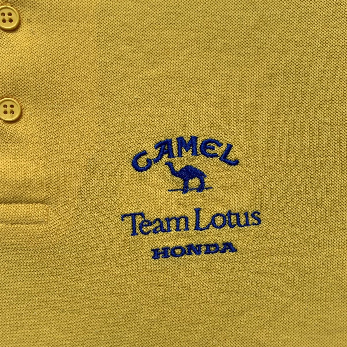 Honda Vintage Camel Team Lotus Honda Polo Shirts | Grailed