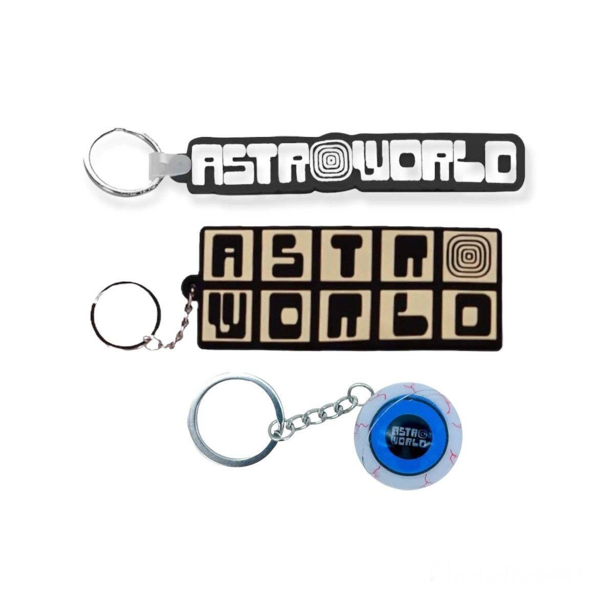 Travis Scott Travis Scott Astroworld 2021 Keychains Set | Grailed