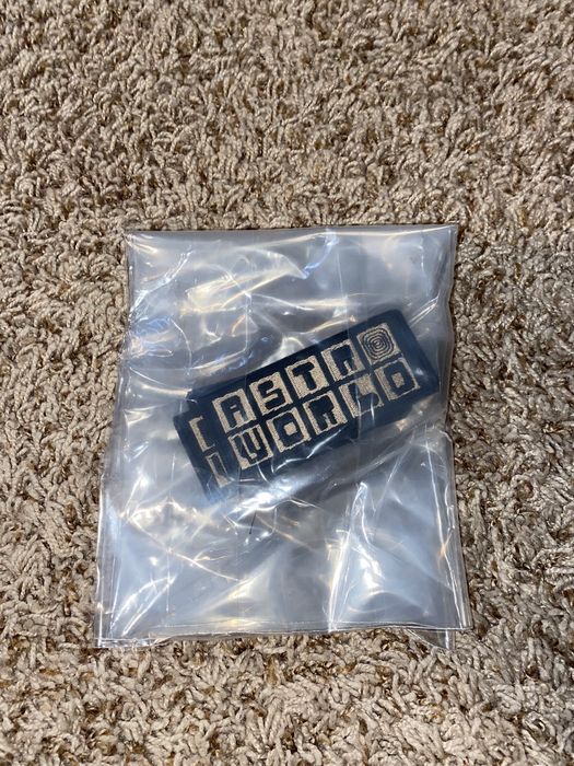 Travis Scott Travis Scott Astroworld 2021 Embroidered Sign Patch | Grailed