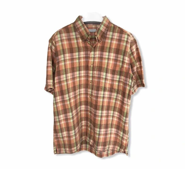 Flannel × Japanese Brand × Streetwear Japanese Brand Topvalu Plaid ...