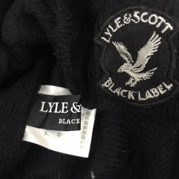 Lyle & Scott Lyle & Scott Black Label Classic Logo Beanie Hat | Grailed