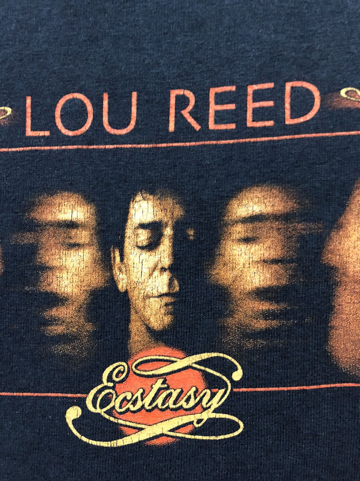 Band Tees × Tour Tee × Vintage Vintage 2000 Lou Reed Tour Ecstasy Rare ...
