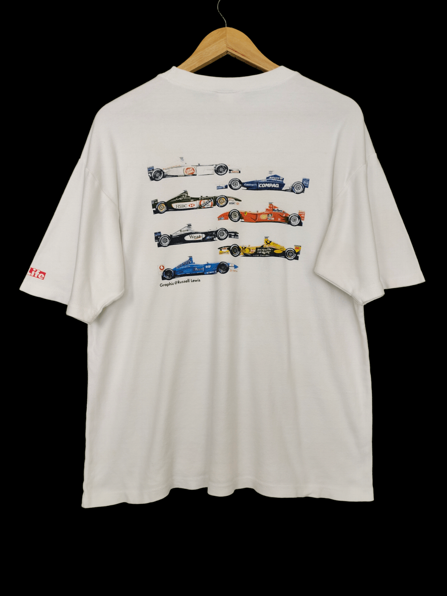 Ferrari × Formula 1 × Racing 90s Michael Schumacher Race Car Promo Tee ...