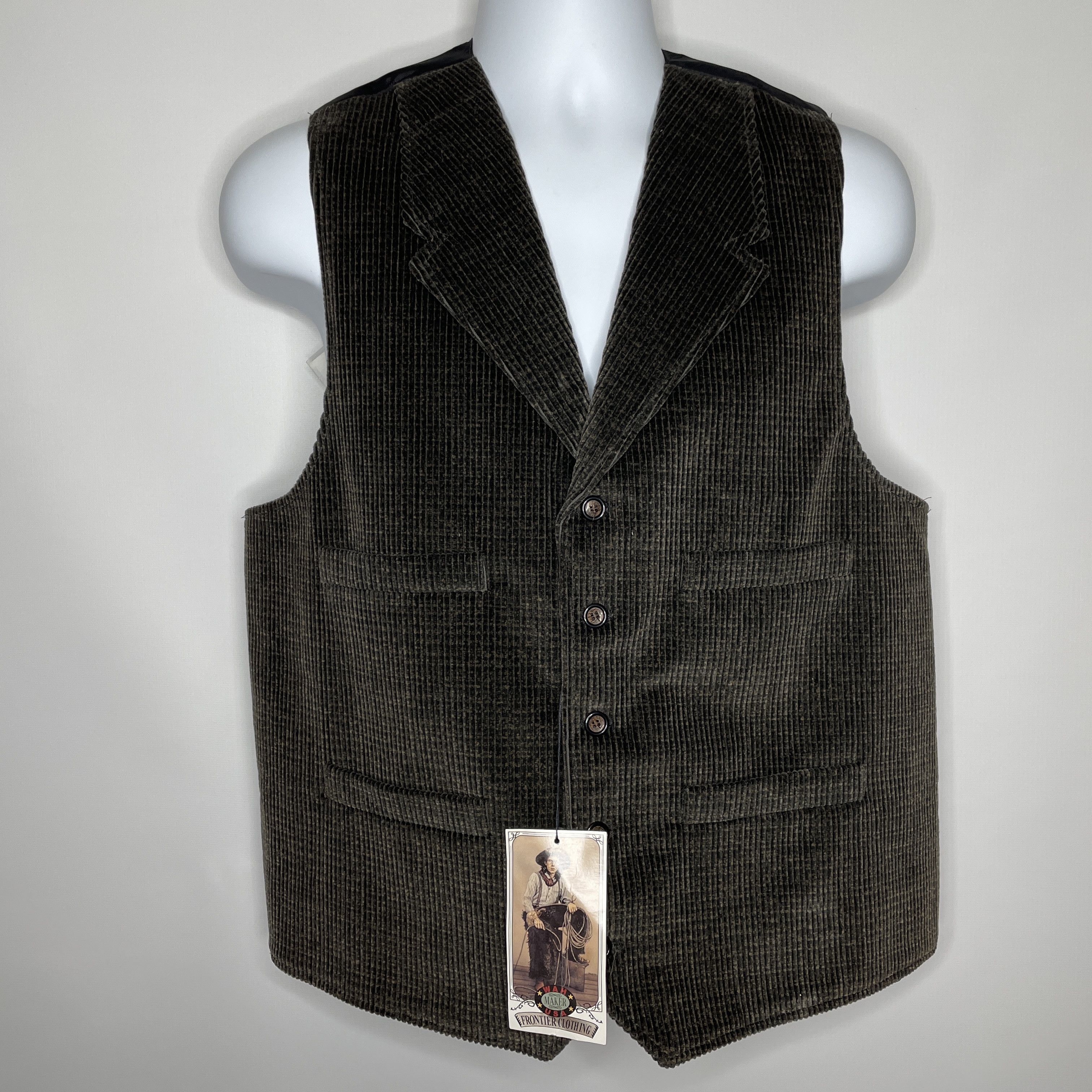 Scully Leather × Vintage 2001 SAMPLE Wahmaker Scully Brown Smoke ...