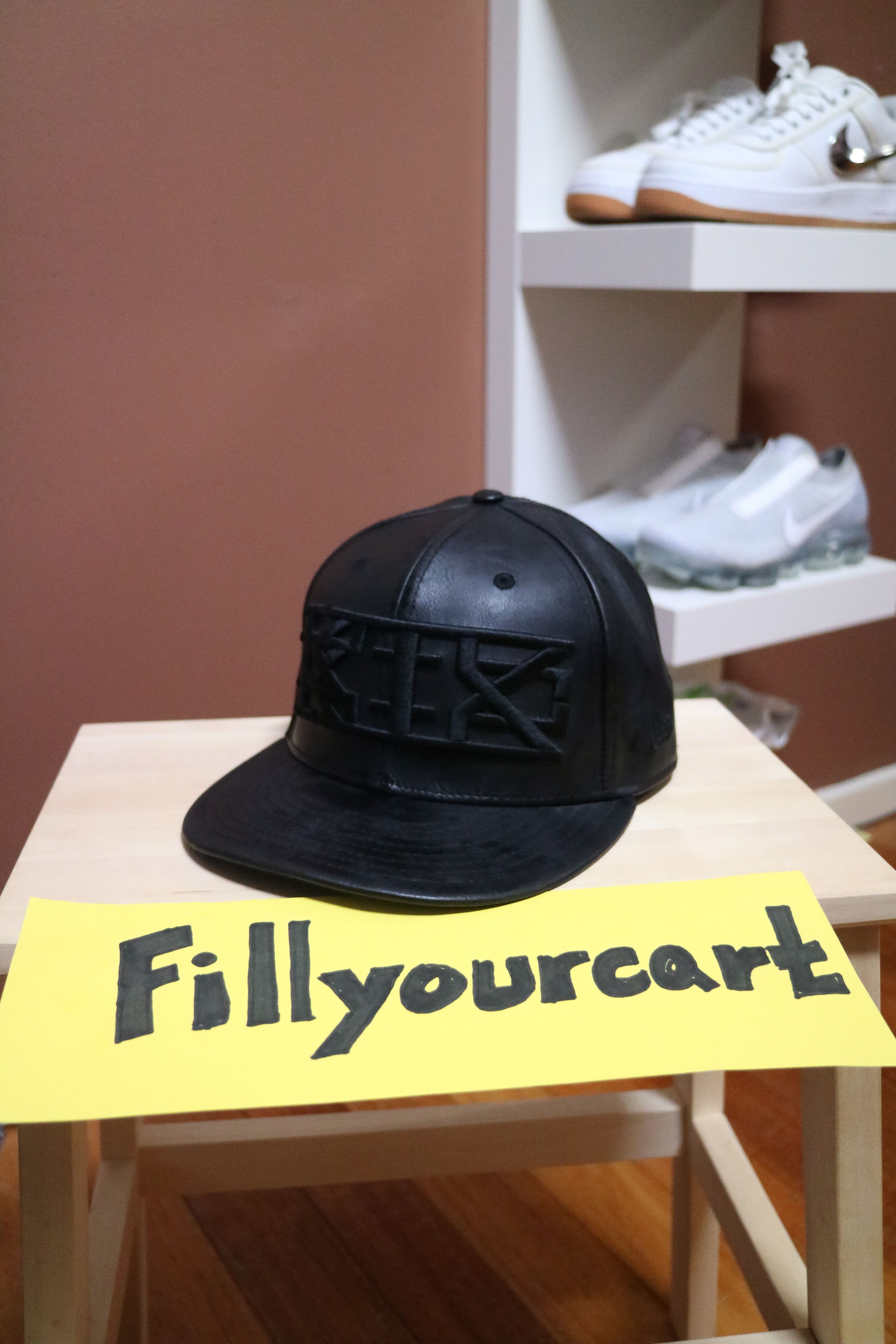 KTZ × New Era New Era Edition Embroidery Leather Fitted Cap | Grailed