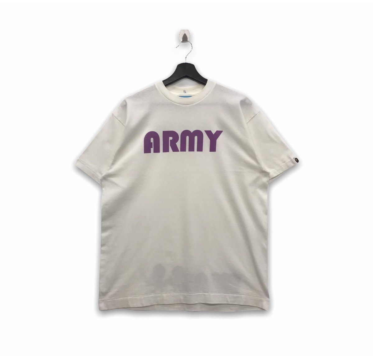 Bape Rare!! BATHING APE X BABY MILO ARMY Tee | Grailed