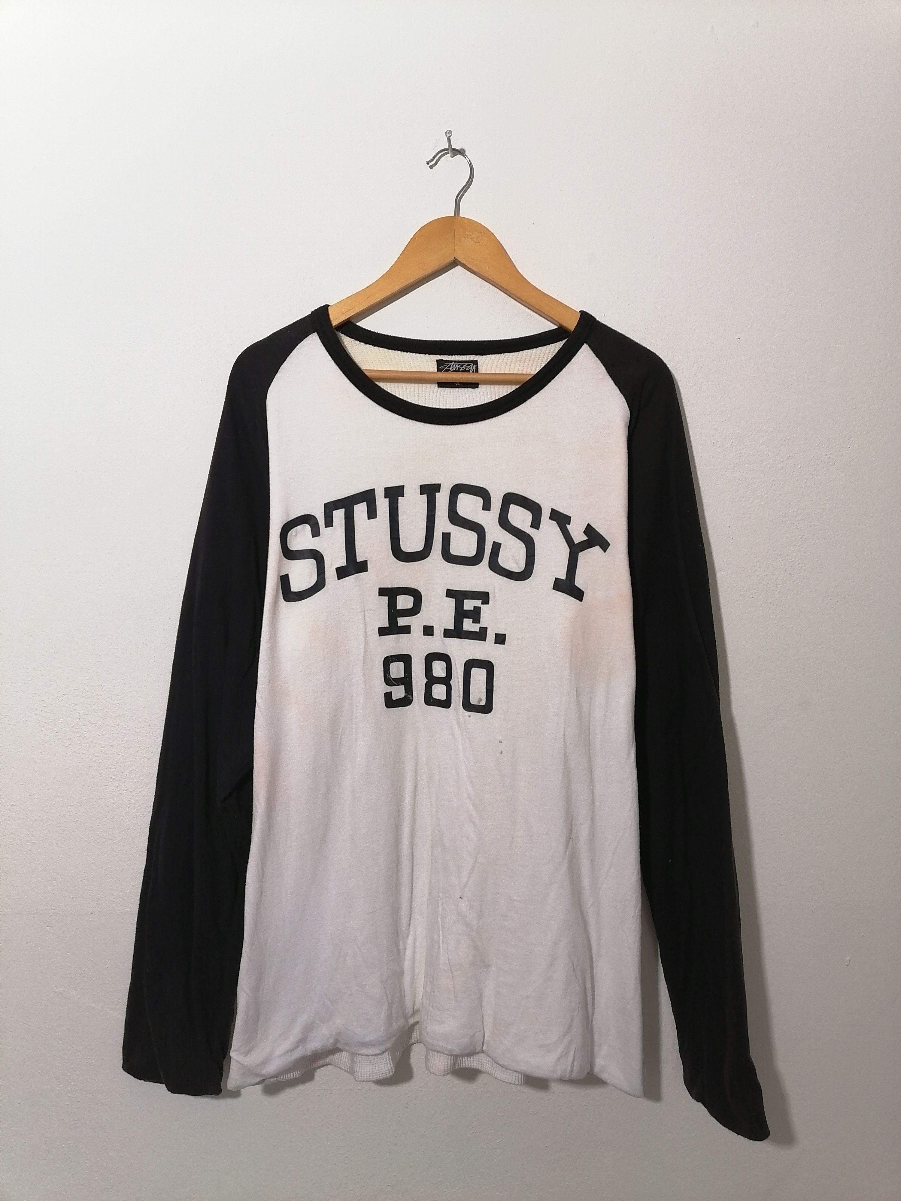 Designer × Streetwear × Stussy Stussy P. E. 980 Longsleeve | Grailed