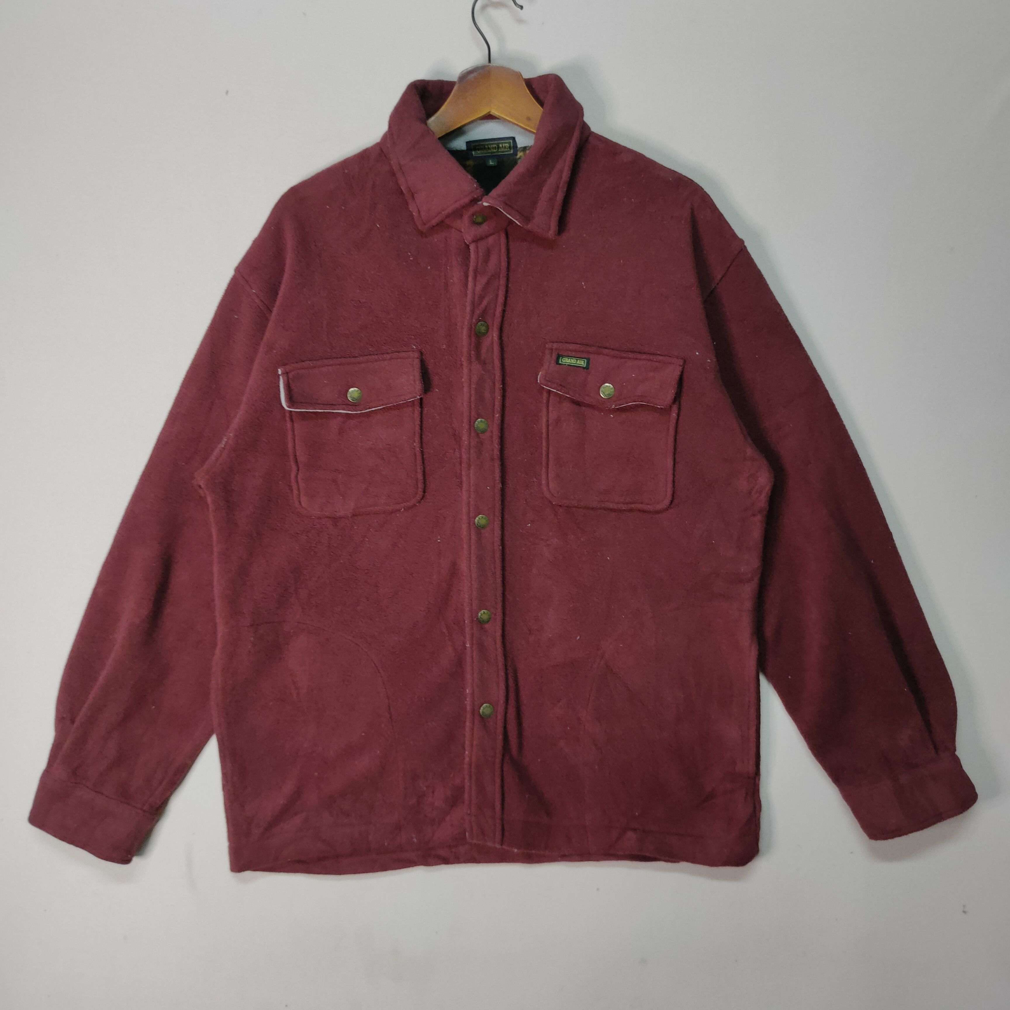 Designer × Streetwear × Vintage Vintage Grand Air Checkred Inside ...