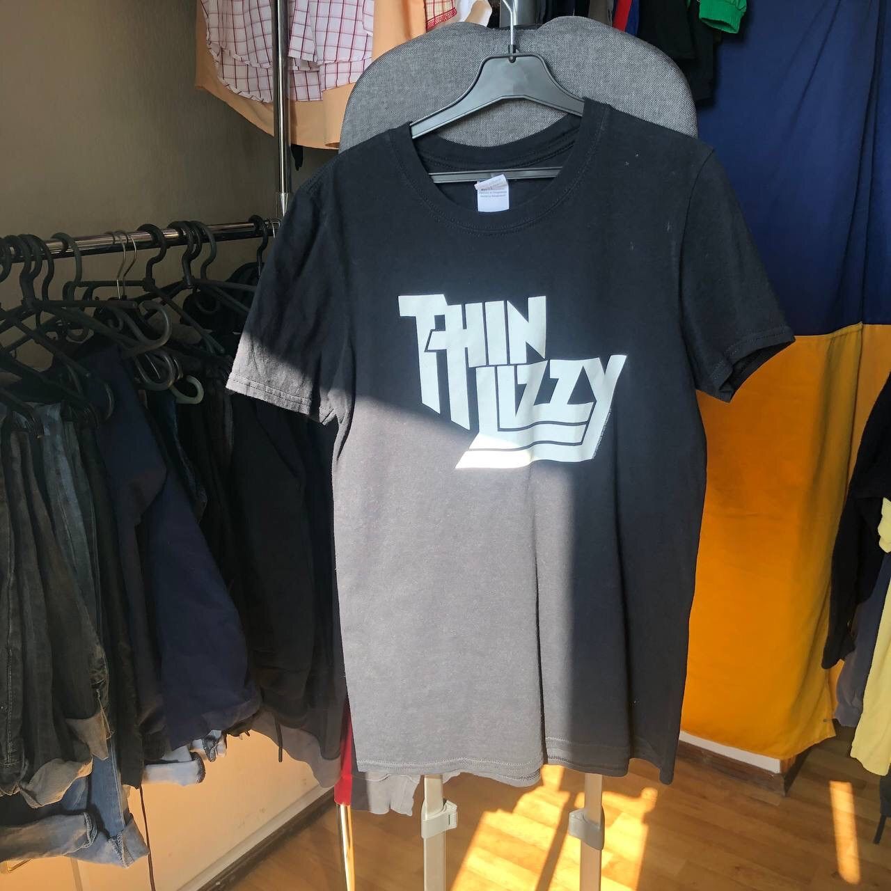Band Tees × Vintage Thin Lizzy T-shirt Vintage Logo Band Tee | Grailed