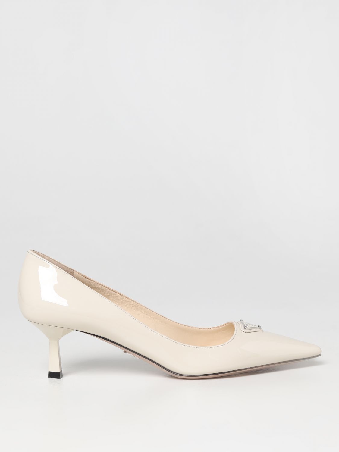 Prada Prada High Heel Shoes Woman Ivory | Grailed