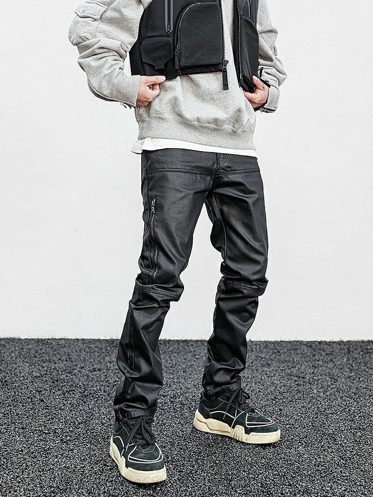 Vintage wax punk skate urban stack pants | Grailed