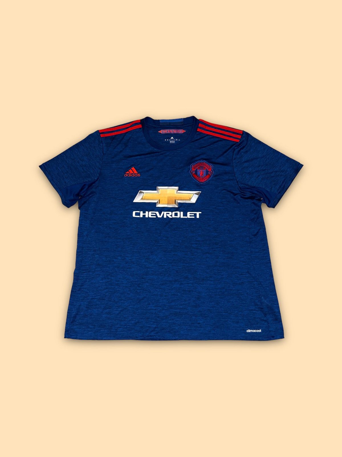 Adidas Manchester United adidas Chevrolet soccer jersey | Grailed