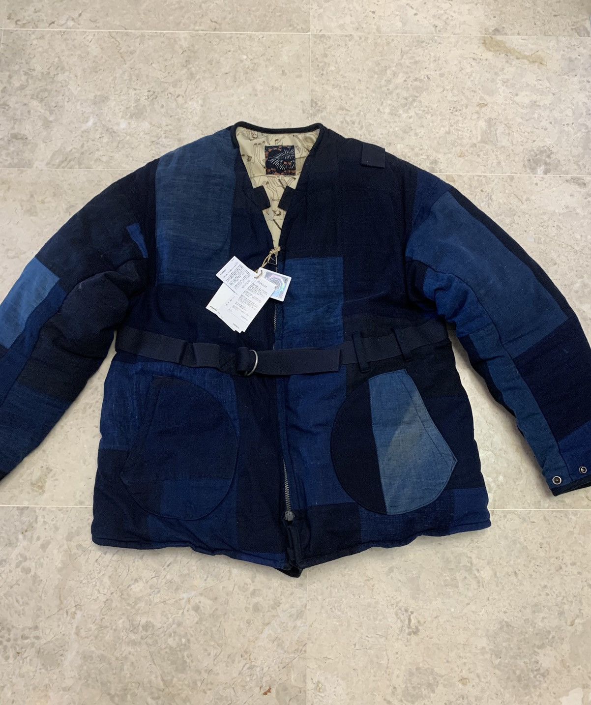 Visvim ICT oversize patchwork kofu harrier down jacket | Grailed
