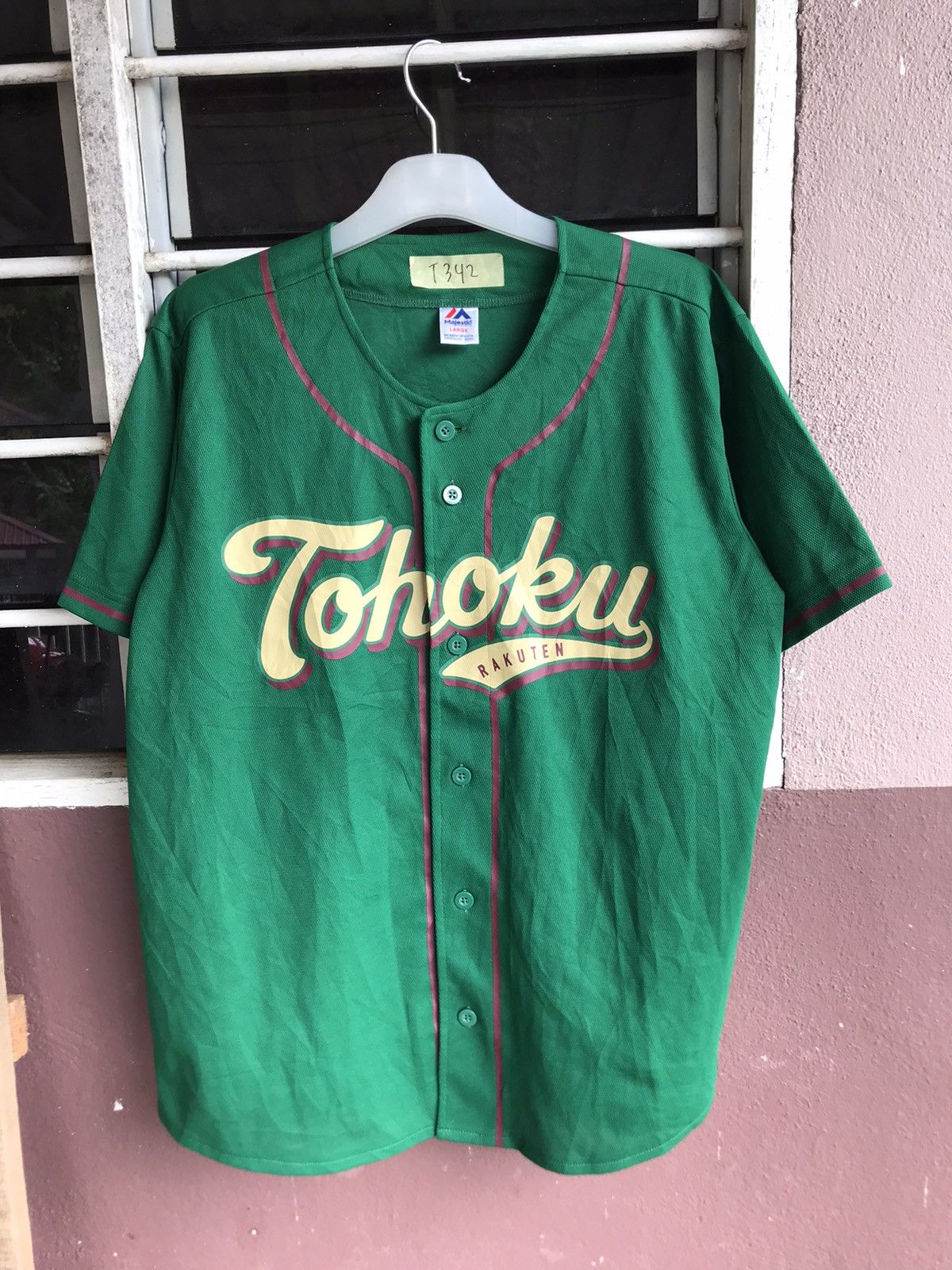 MLB Tohoku Rakuten Japanese Baseball team Jersey | Grailed