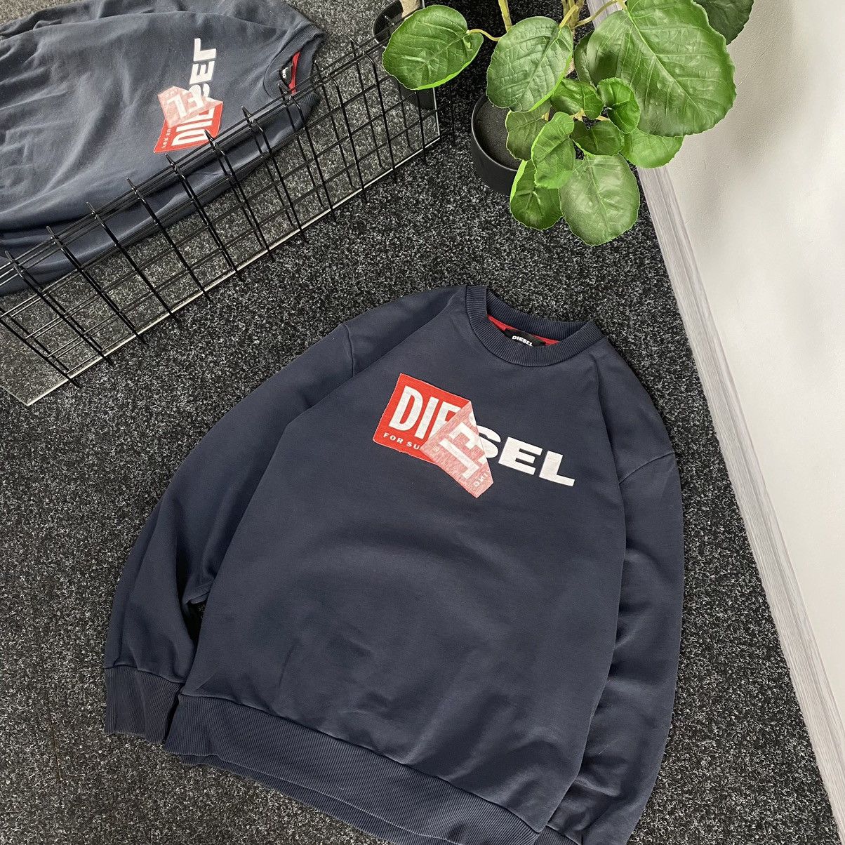 Diesel Mans Sweatshirt Diesel Vintage Big Center Logo | Grailed