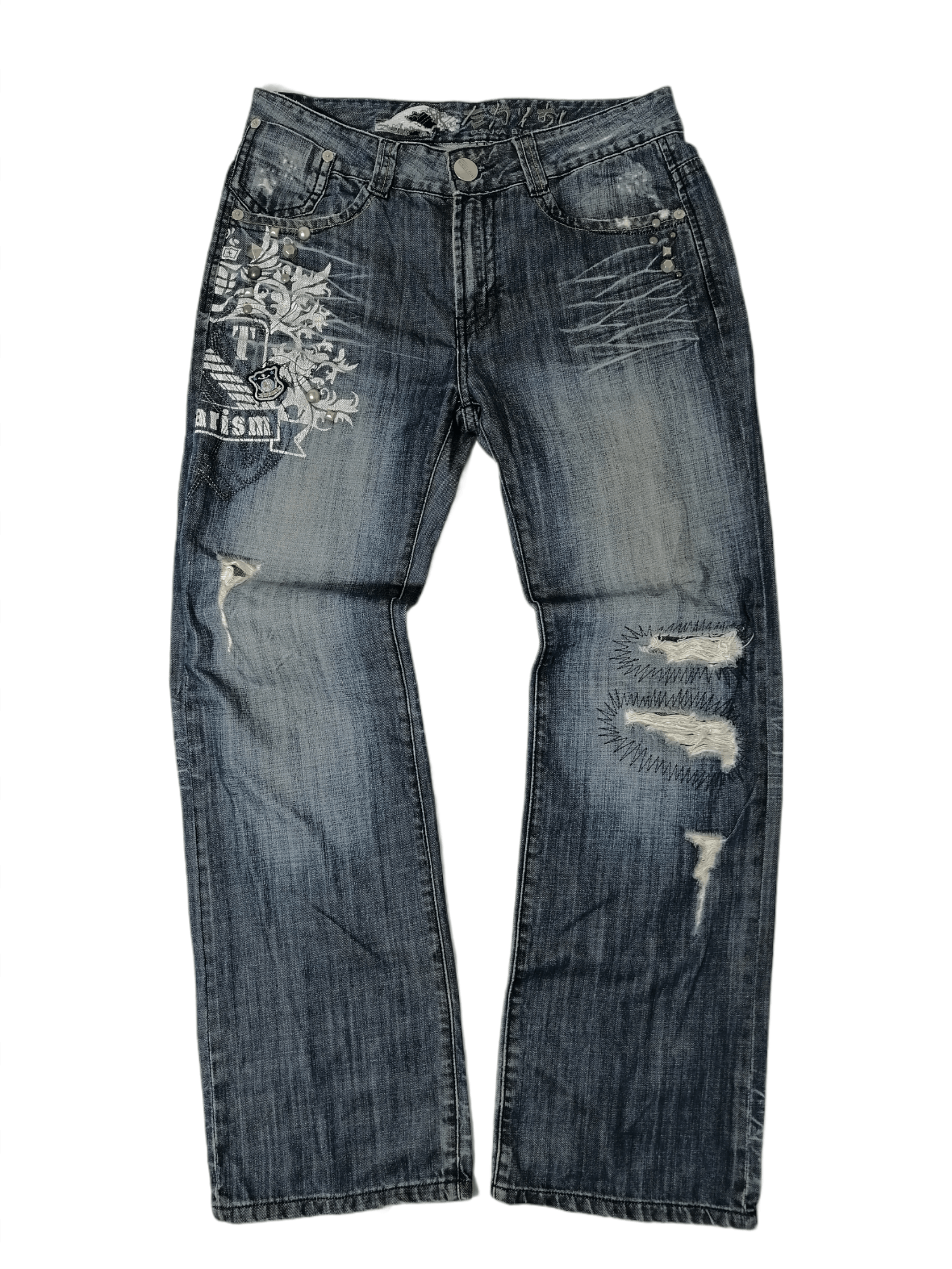 Japanese Brand × Streetwear Osaka Big Train Nice Design Denim Jeans ...