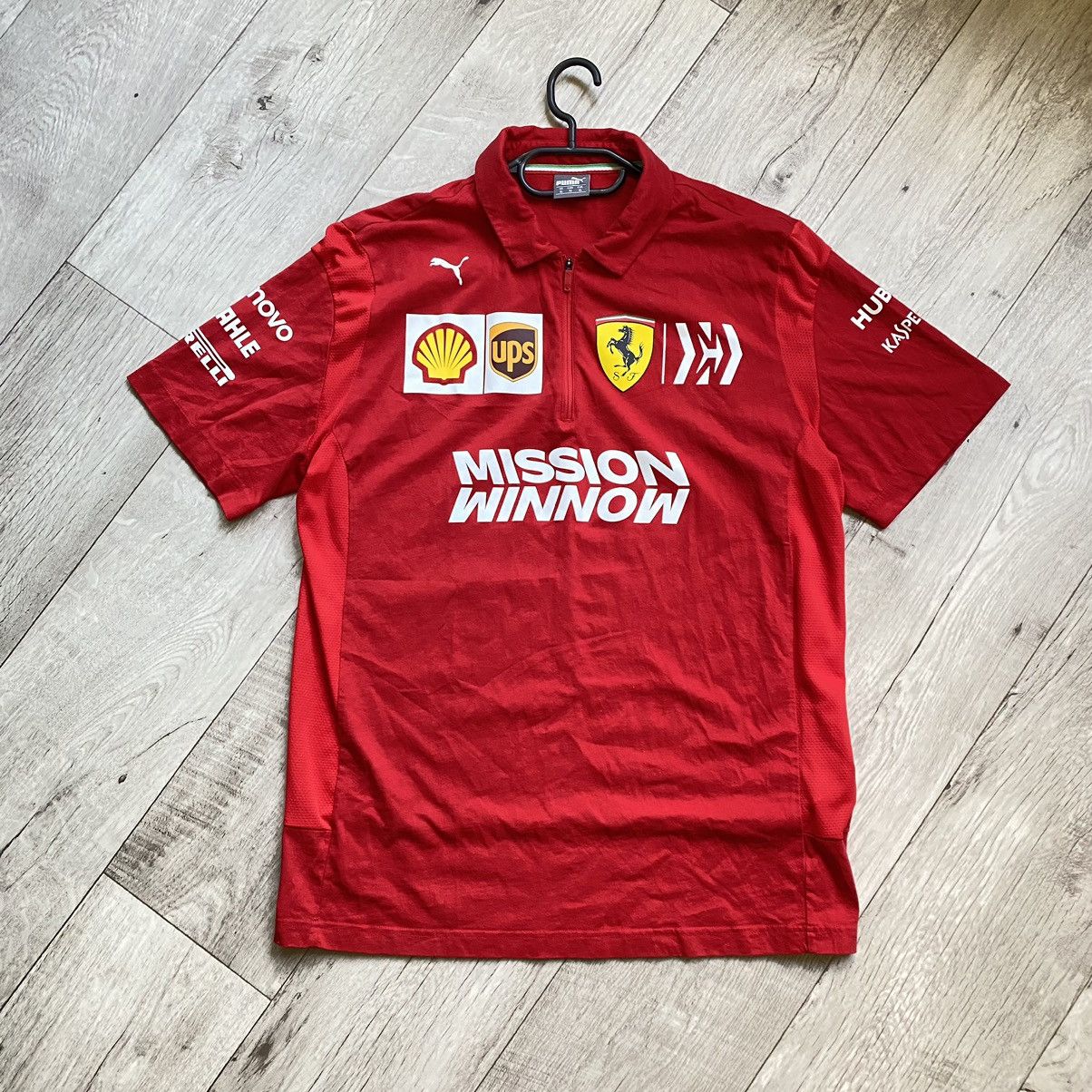 Ferrari × Puma × Racing PUMA FERRARI UPS SHELL MISSION PIRELLI RACING ...
