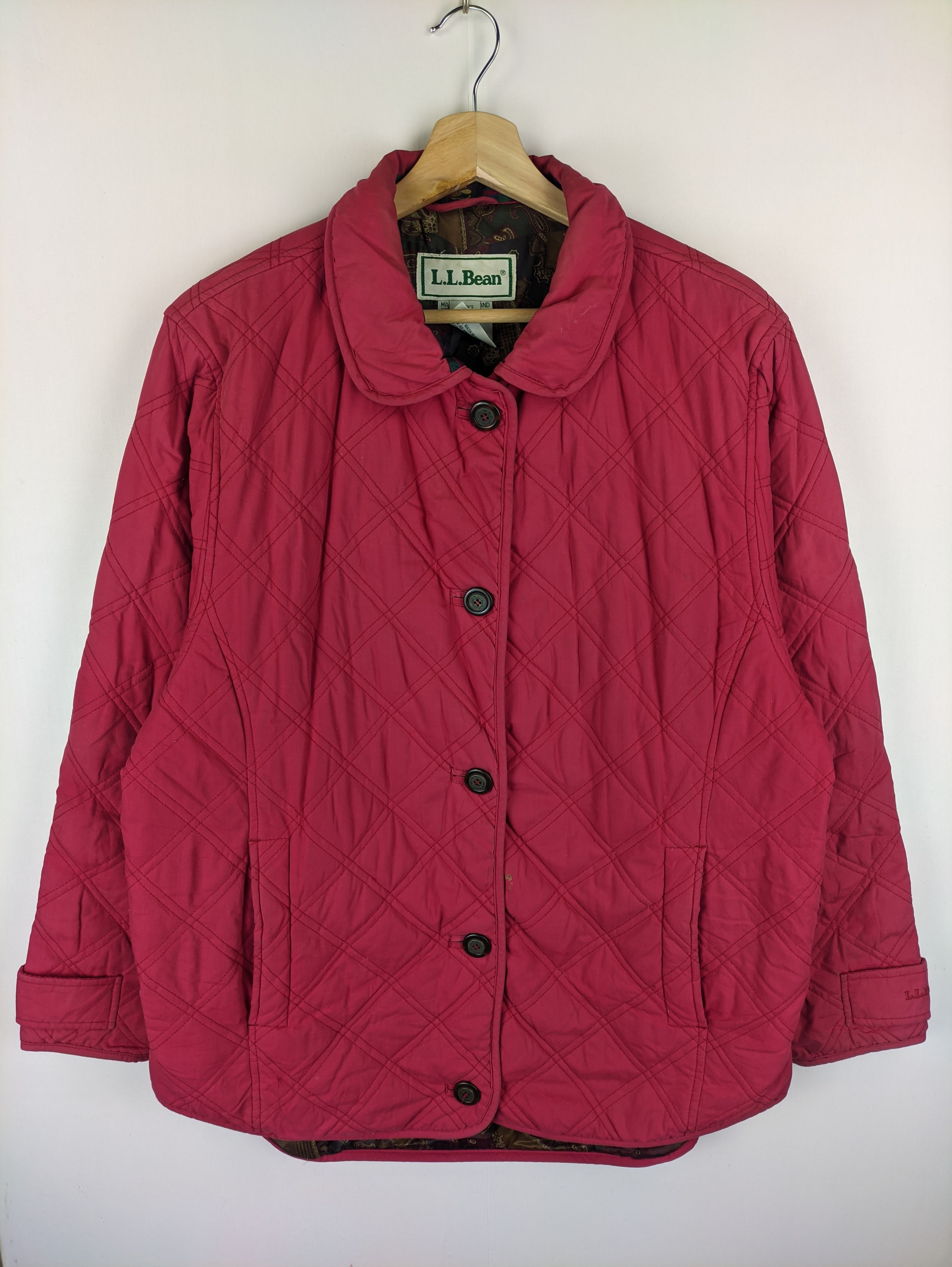 Vintage Steals🔥Vintage Quilted Jacket Buton Up by L.L Bean | Grailed