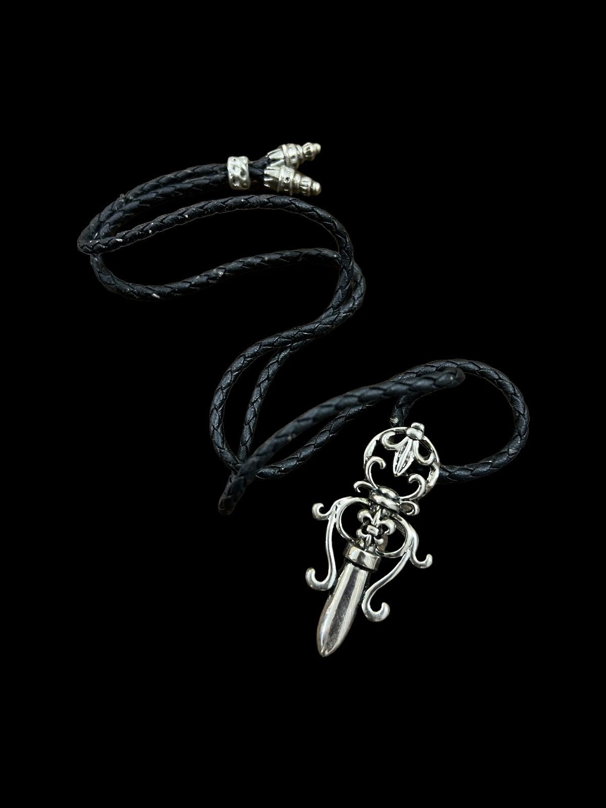 Custom SICK🔥OG Custom Dagger Chrome Hearts Necklace Cross | Grailed