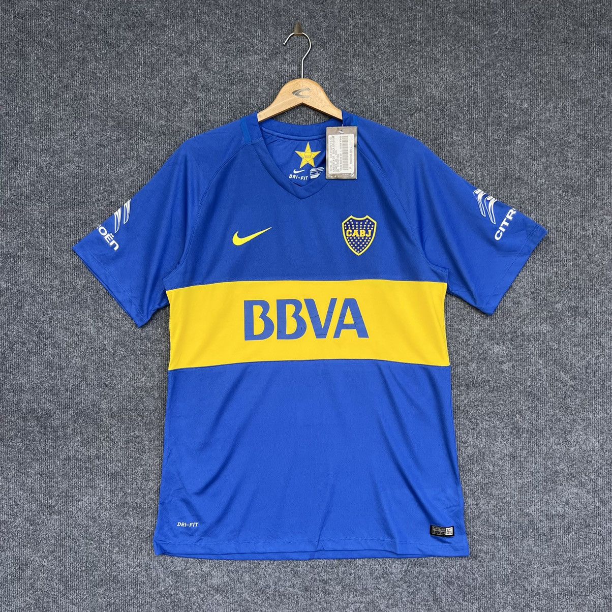 Nike Vintage 2015 CA Boca Juniors Maradona Club Home Kit Jersey | Grailed