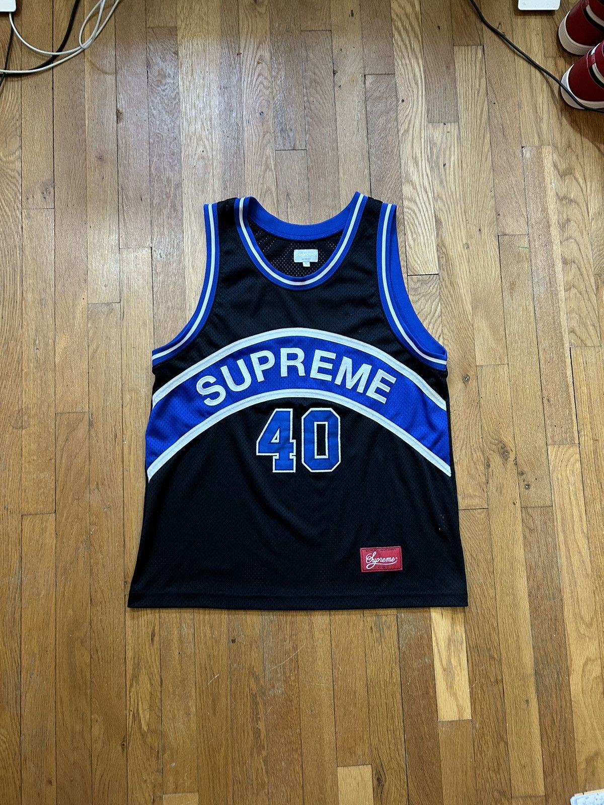 Supreme Supreme Basketball Jersey | Grailed