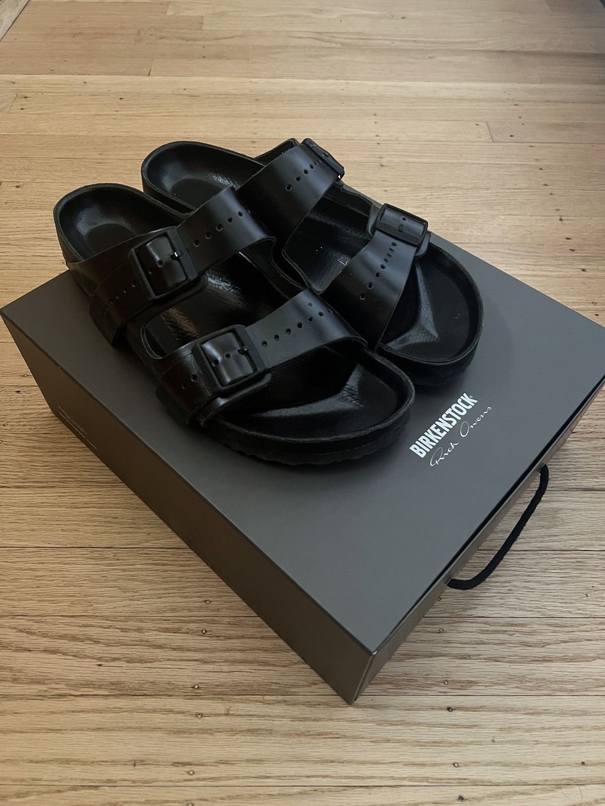 Surprising Rick Owens X Birkenstock Photos