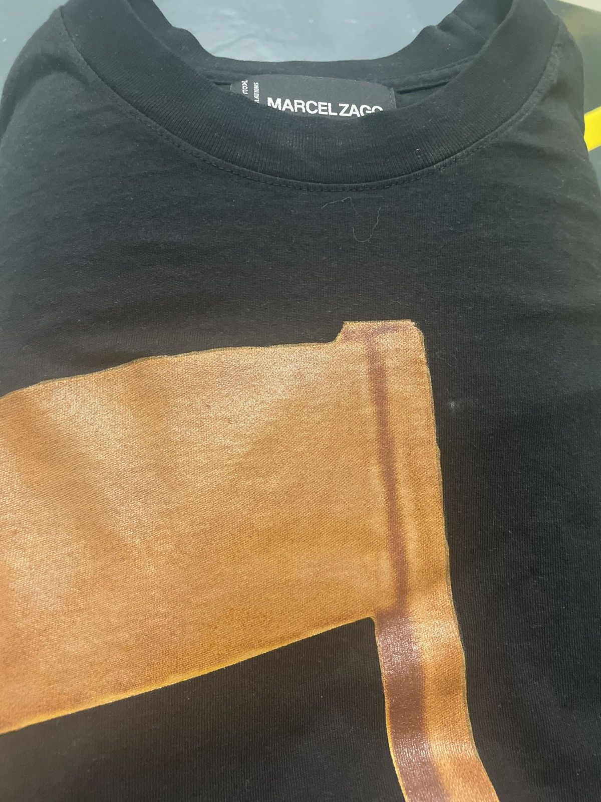 Asspizza Marcel Zago Unreleased Chair Tee | Grailed