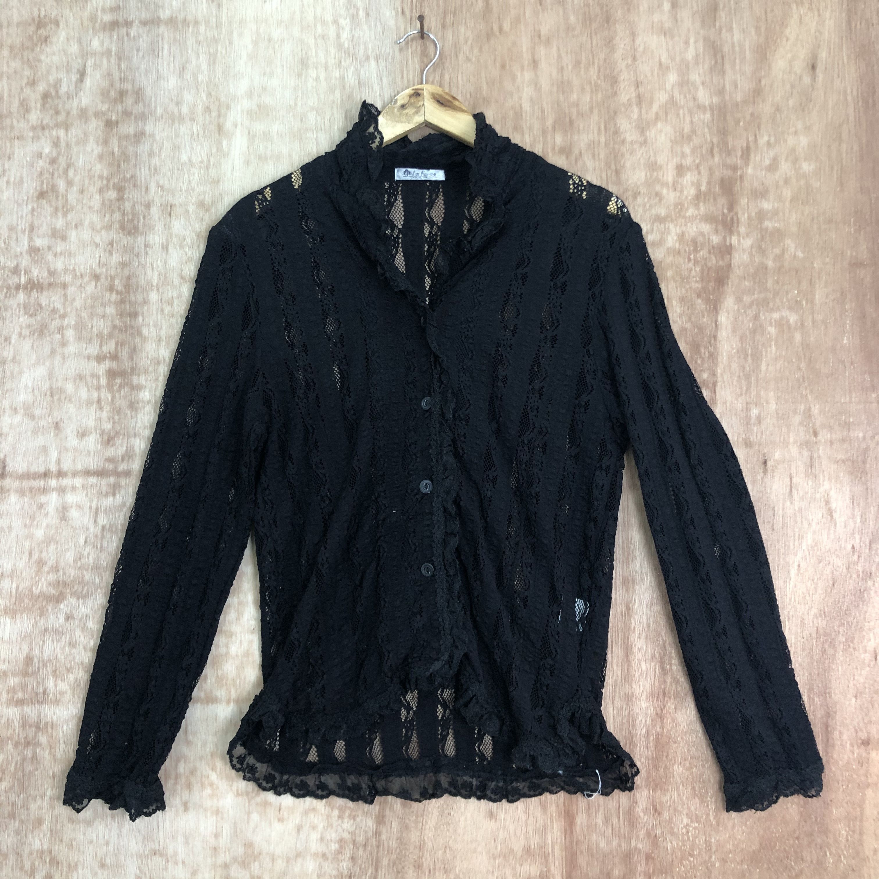 Patterned Cardigans Mesh Net Crochet Pattern Cardigan | Grailed