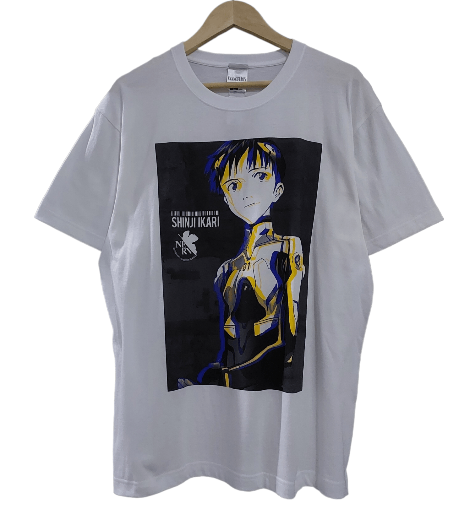 Vintage EVANGELION ANIME SHINJI IKARI T SHIRT | Grailed