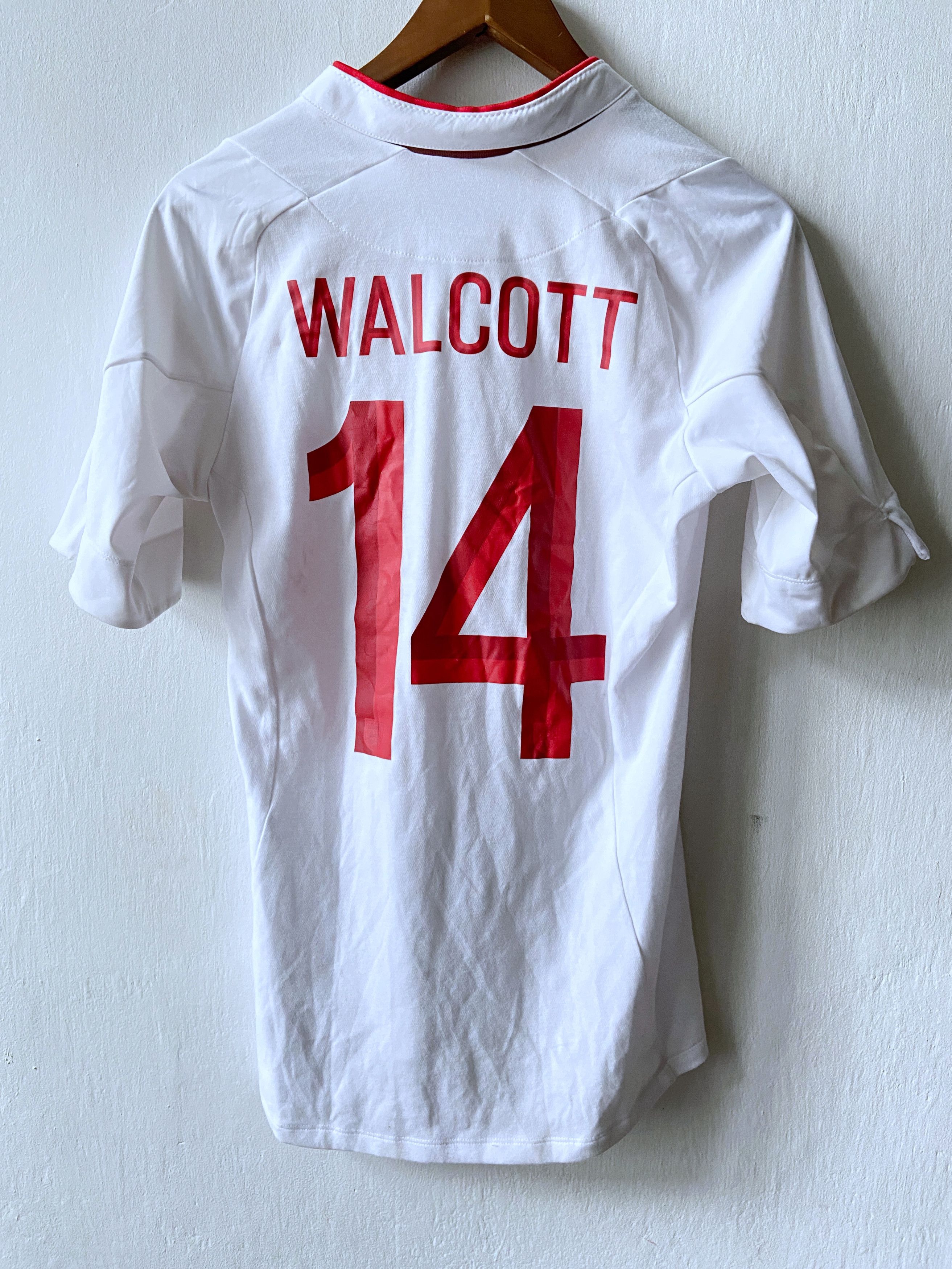 Umbro Theo James Walcott 14 England Umbro Soccer Jersey size 36 | Grailed