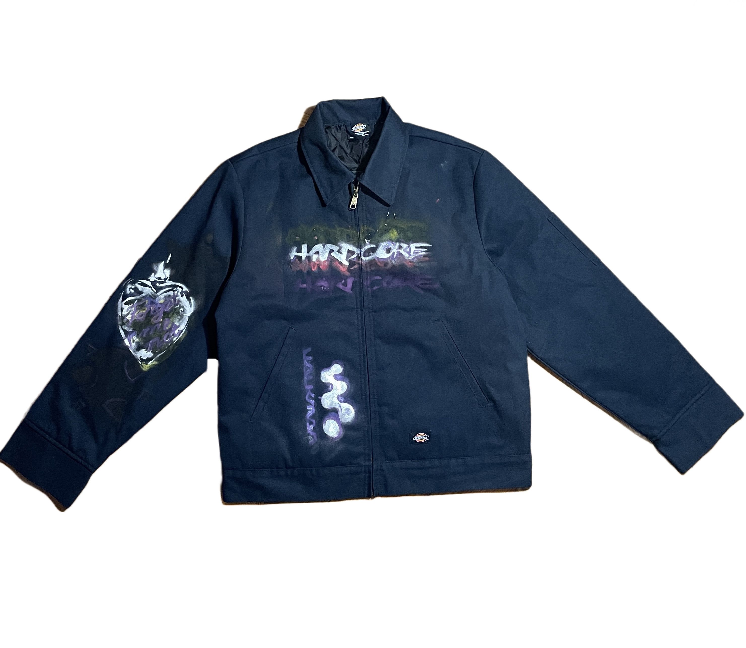 Custom Dickies Eisenhover jacket x Hardcore custom Walkman edition ...
