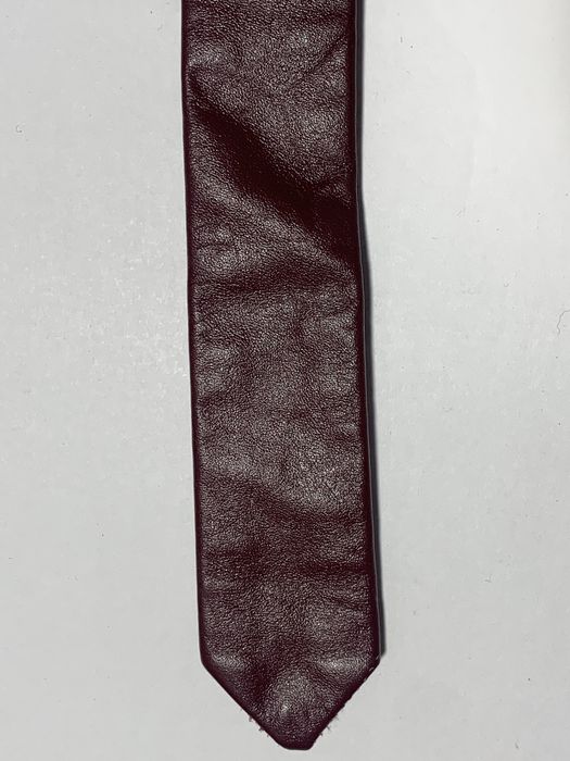 Vicky Davis Vicky Davis Vintage Skinny Real Leather Tie | Grailed Vicky Davis Vicky Davis Vintage Skinny Real Leather Tie | Grailed