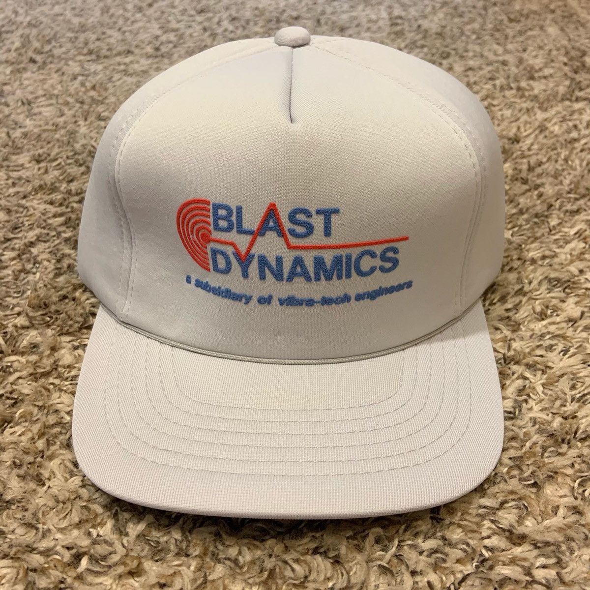 Vintage VTG Vernon Blast Dynamics Vibre Tech Engineers Snapback Hat | Grailed
