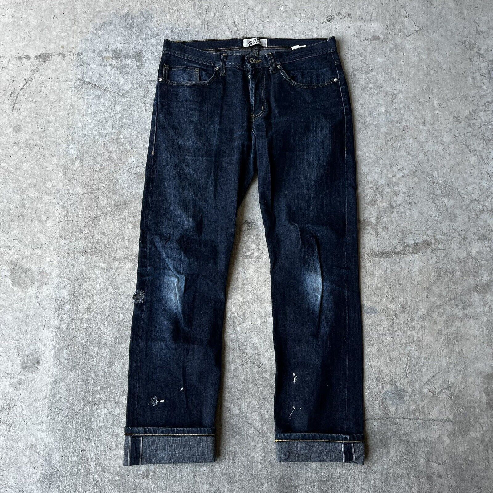 Vintage Naked and Famous Weird Guy Fit Style Selvedge Denim Jeans | Grailed