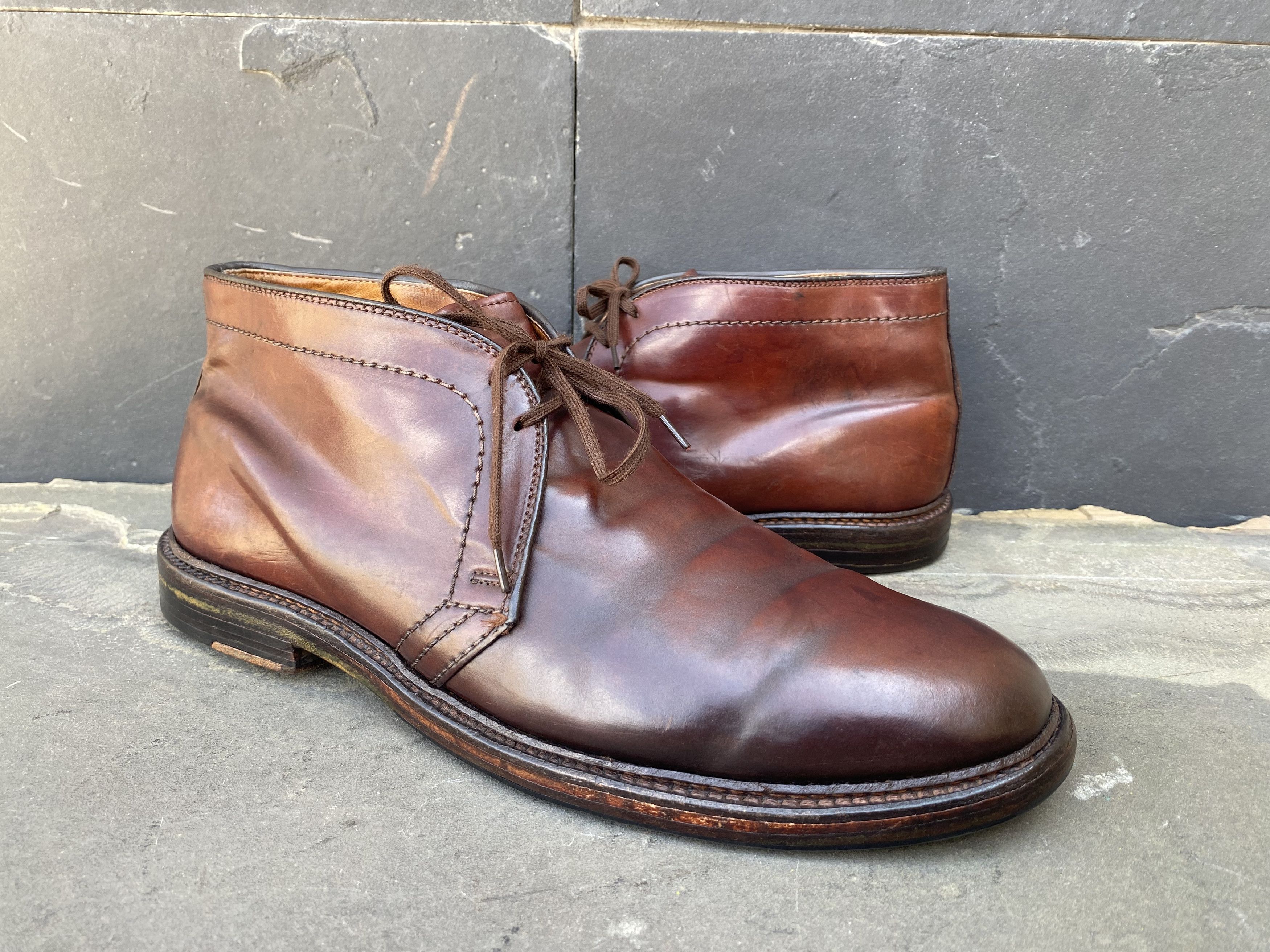 Alden Alden Color 8 Horween Shell Cordovan 1339 Chukka Boots | Grailed