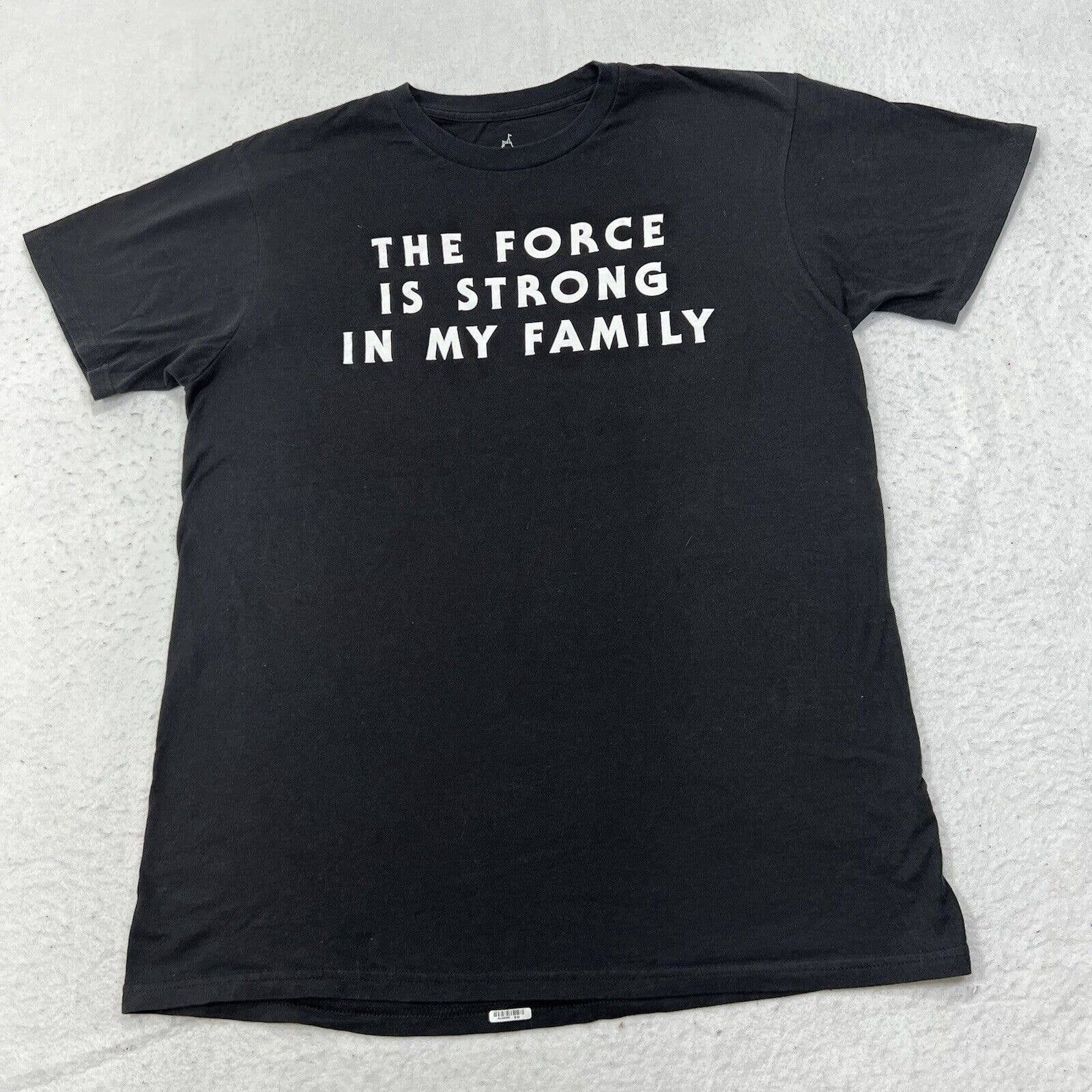 Disney Walt Disney World Star Wars Force Is Strong In My Family Tee ...