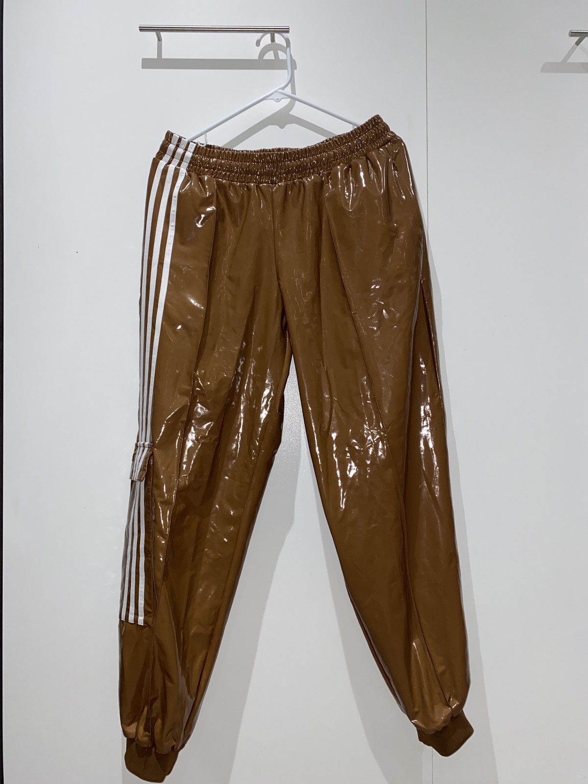 Adidas Adidas Ivy Park Latex Track Pants | Grailed