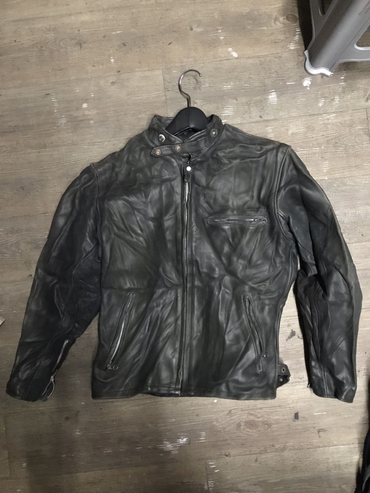 Leather Jacket × Schott × Vintage Schott leather jacket Size 36 | Grailed