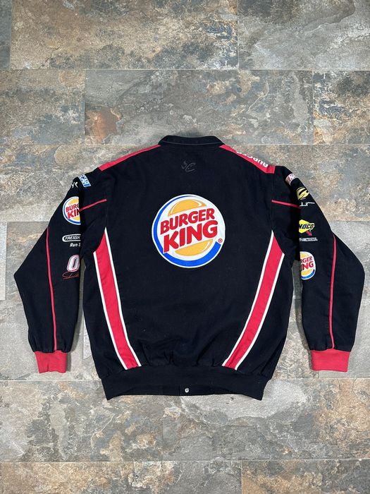 Vintage Y2K Vintage Nascar Chase Authentic’s Burger King Jacket | Grailed